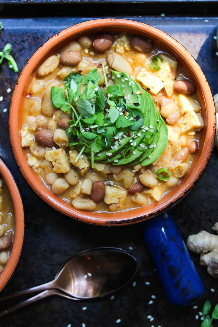 Miso Tempeh Chili (Vegan) - Dishing Out Health