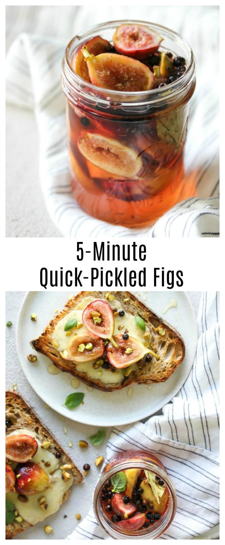 Quick-Pickled Figs - Dishing Out Health