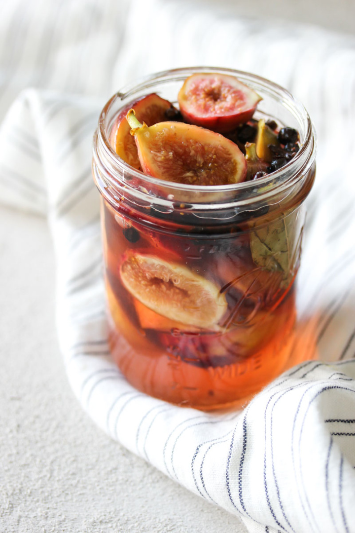 Quick-Pickled Figs - Dishing Out Health