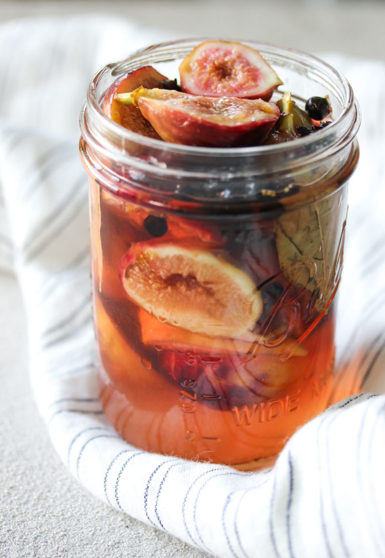 Quick-Pickled Figs - Dishing Out Health