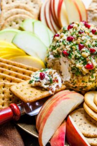 Easy Cheese Ball with Walnuts - Dishing Out Health