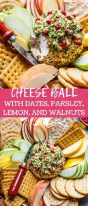 Easy Cheese Ball with Walnuts - Dishing Out Health