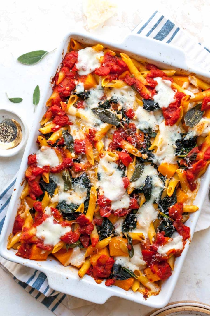 Vegetable Pasta Bake - Dishing Out Health