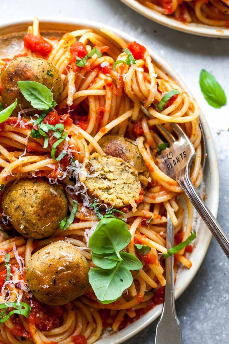 Chickpea Meatballs - Dishing Out Health