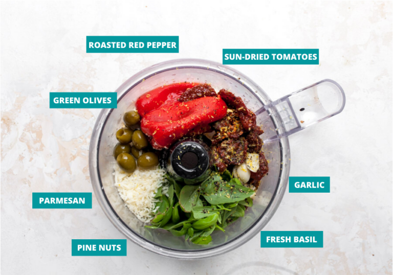 Red Pesto Pasta - Dishing Out Health