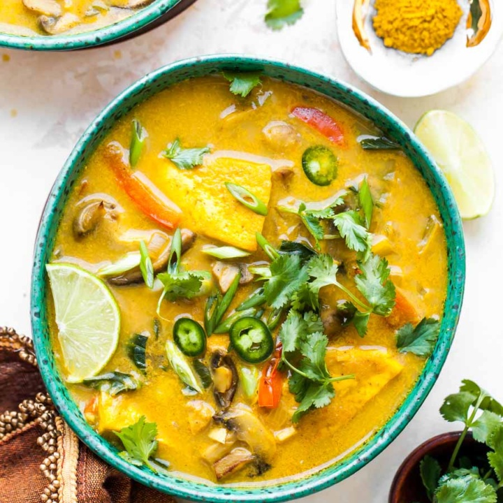 Thai Vegetable Soup - Dishing Out Health