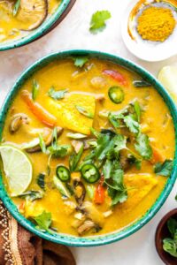 Thai Vegetable Soup - Dishing Out Health