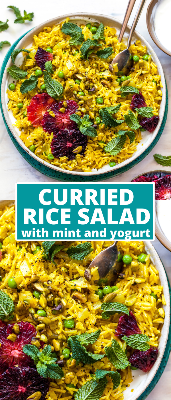 Curried Rice Salad - Dishing Out Health