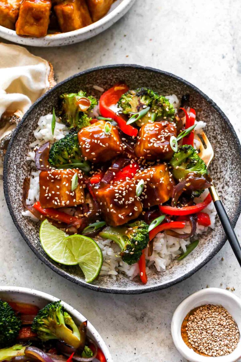 Orange Tofu - Dishing Out Health