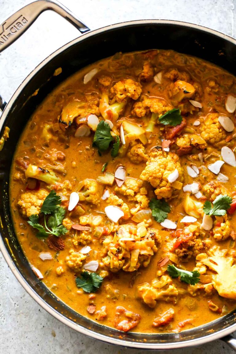 Cauliflower Korma - Dishing Out Health