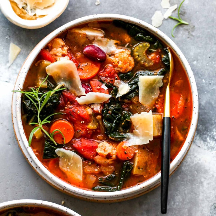 Thai Vegetable Soup - Dishing Out Health