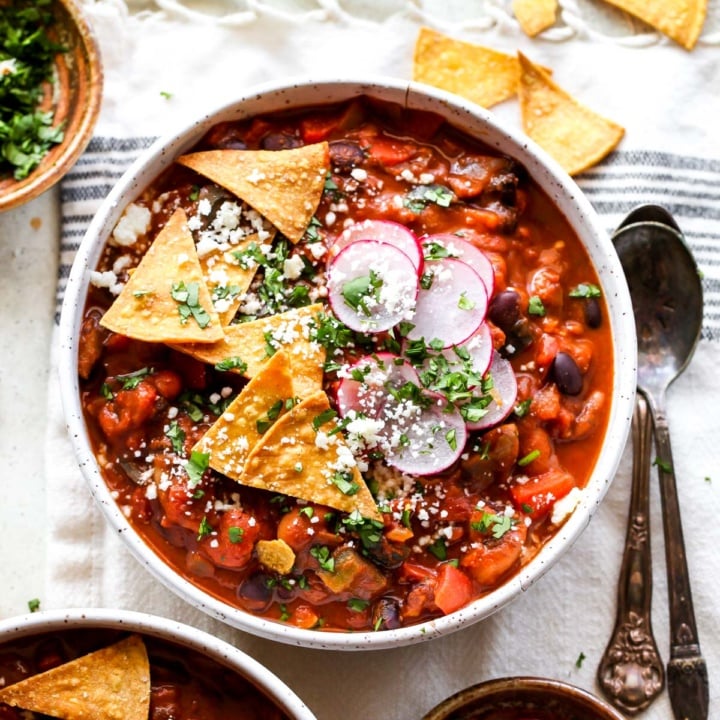 Mole Poblano Chili - Dishing Out Health