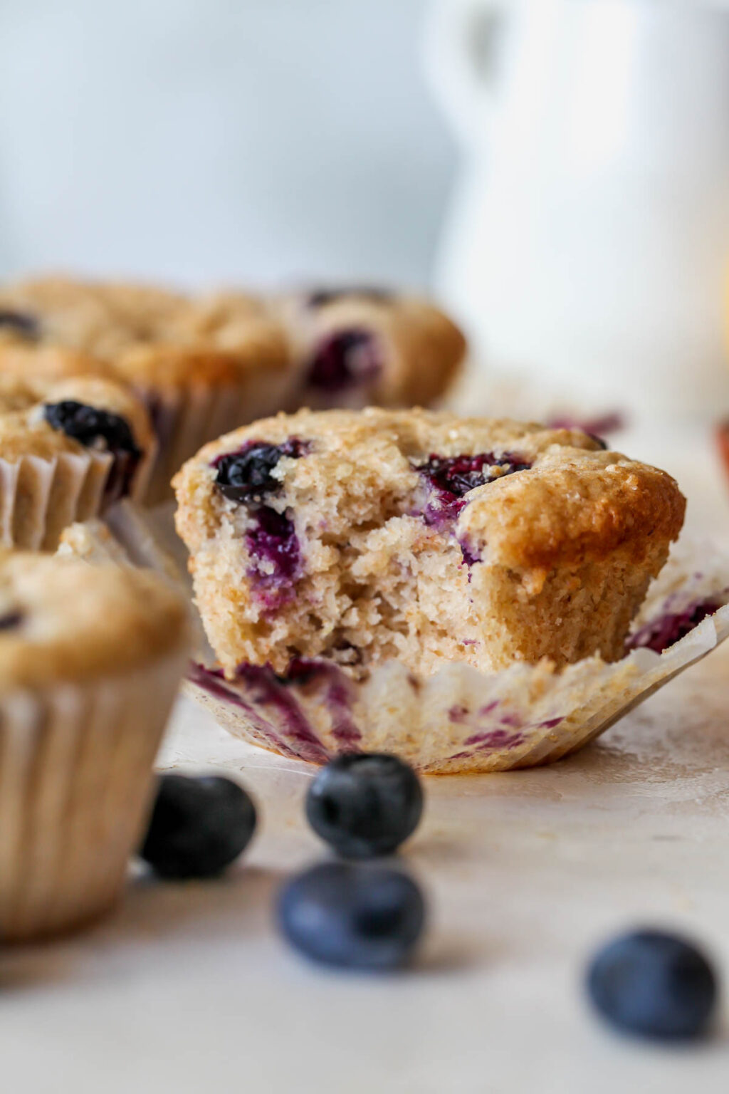 The Best Vegan Blueberry Muffins - Dishing Out Health