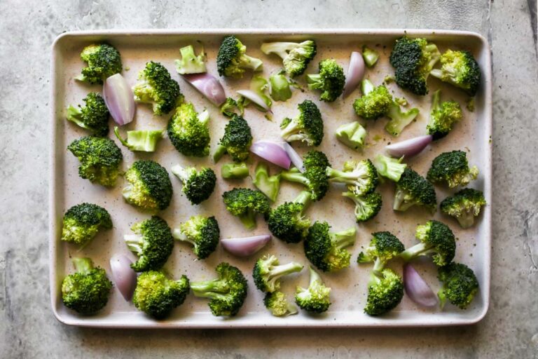 Roasted Broccoli with Chili-Garlic and Lime Sauce - Dishing Out Health