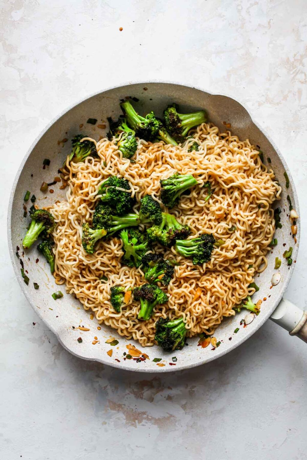 20 Minute Scallion Noodles - Dishing Out Health