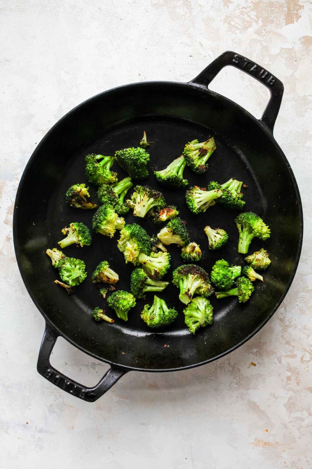Naan Pizza with Whipped Ricotta and Blistered Broccoli - Dishing Out Health