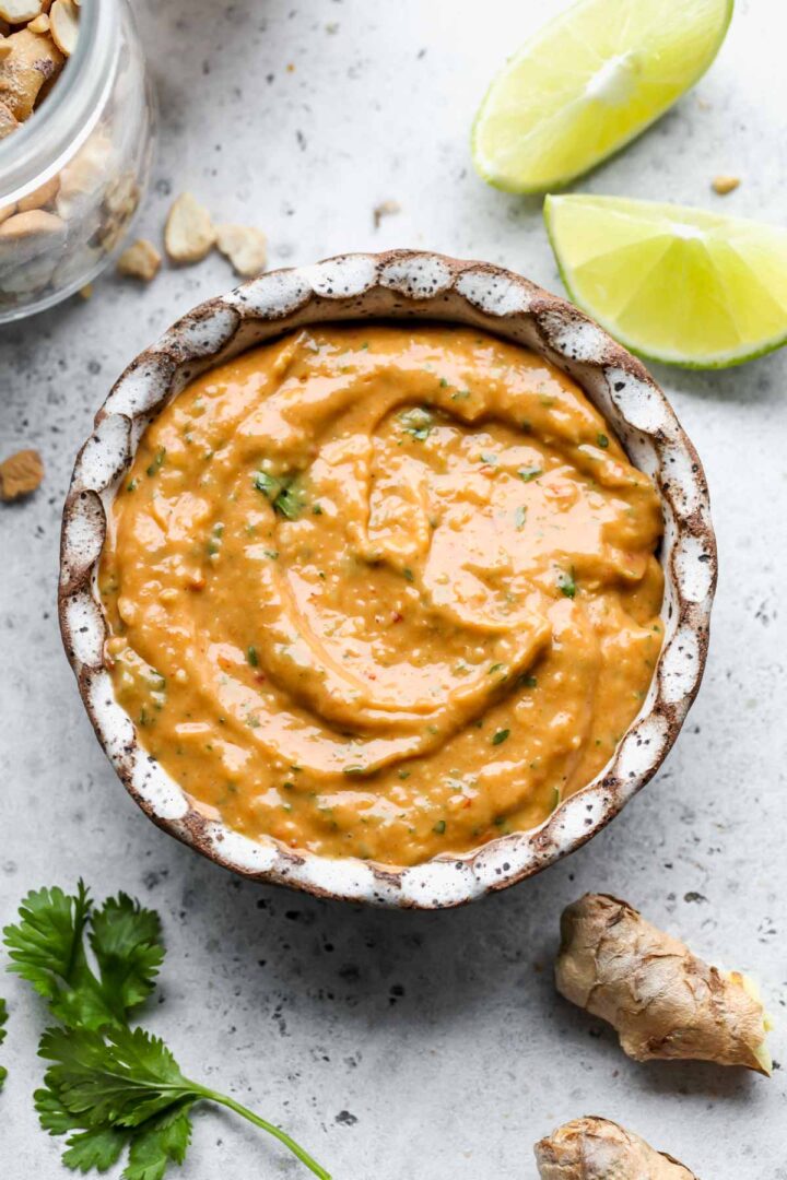 Spicy Cashew Dressing - Dishing Out Health