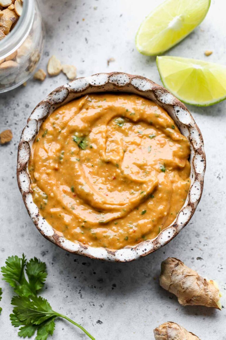 Spicy Cashew Dressing - Dishing Out Health