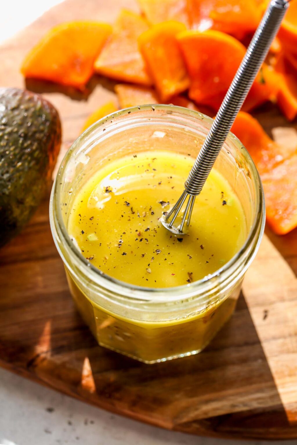 Arugula and Persimmon Salad - Dishing Out Health