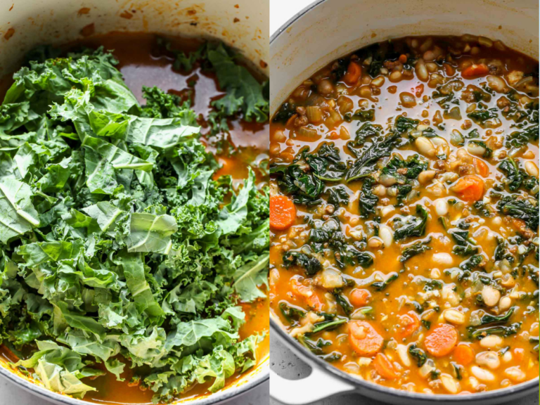 Chorizo White Bean Soup - Dishing Out Health