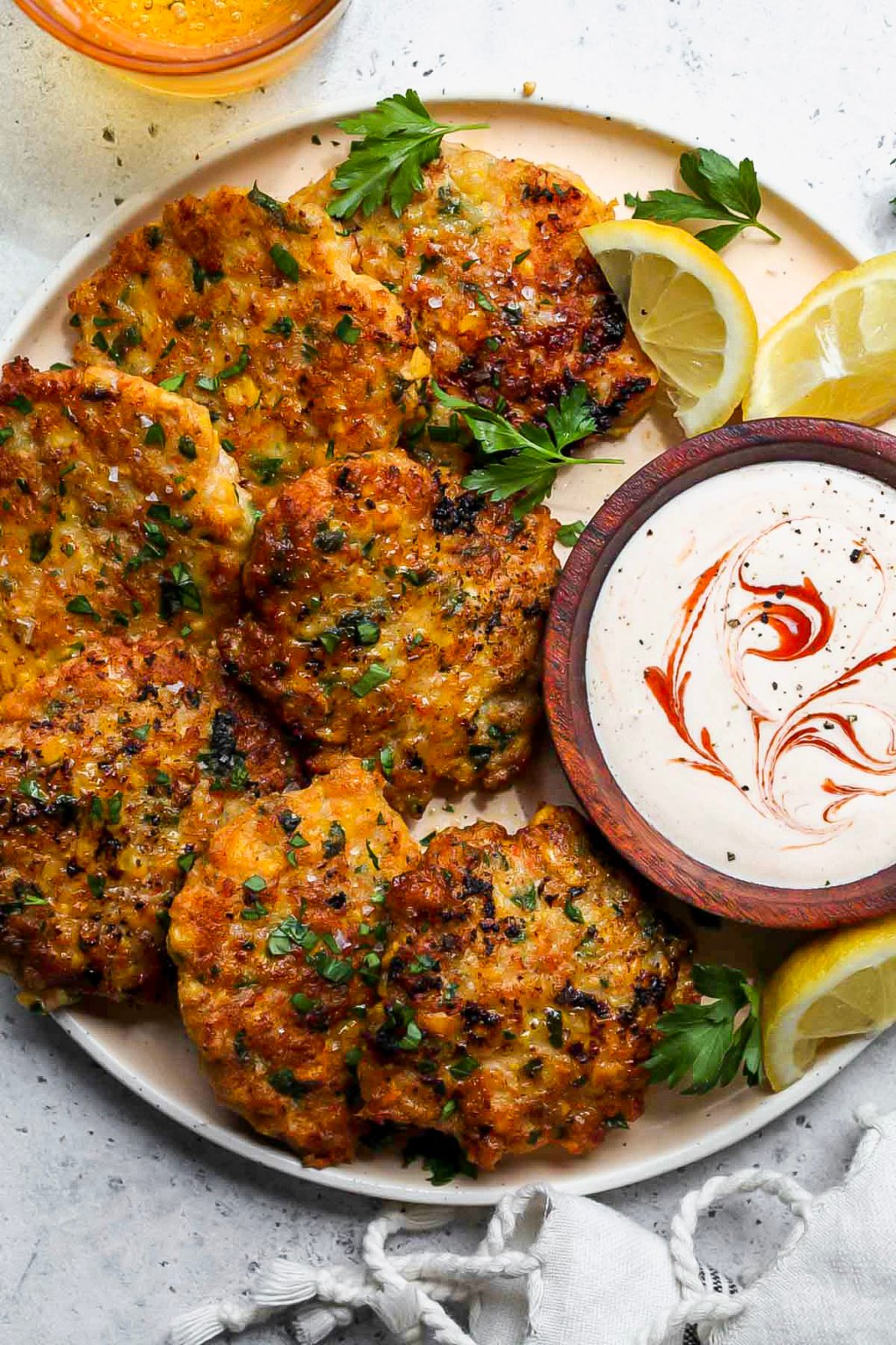 Shrimp and Corn Cakes - Dishing Out Health
