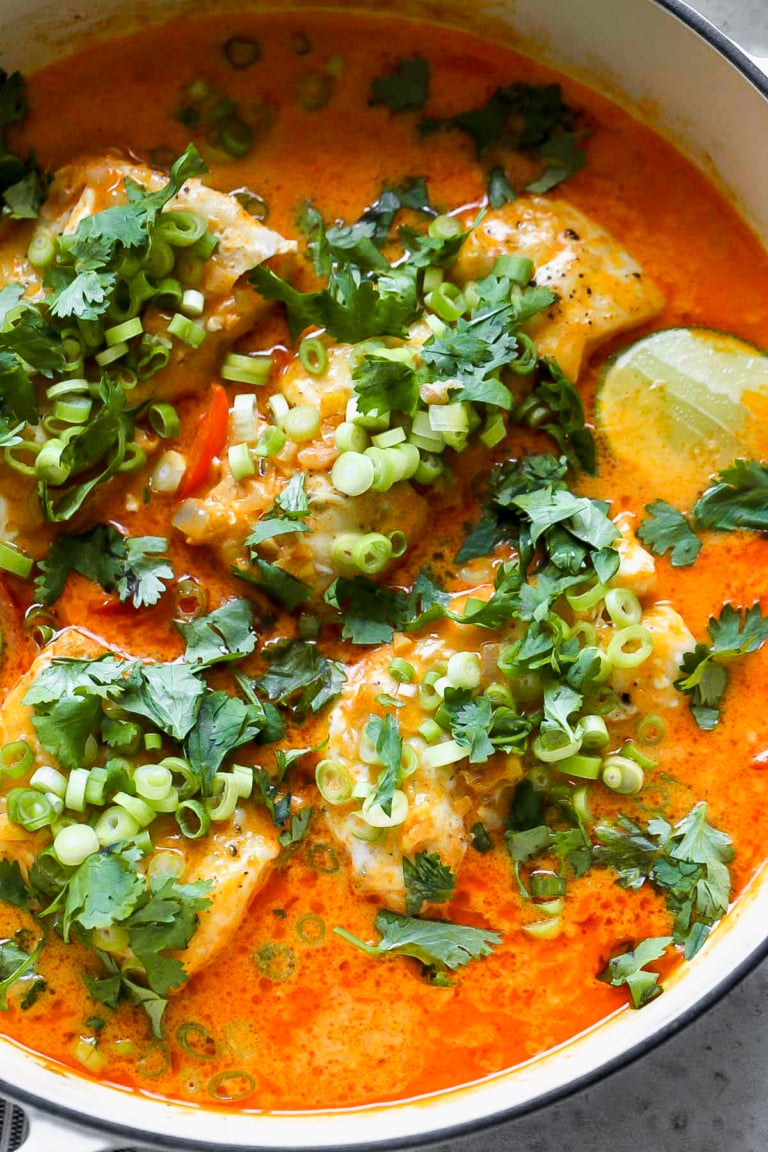 Thai-Inspired Coconut Cod - Dishing Out Health