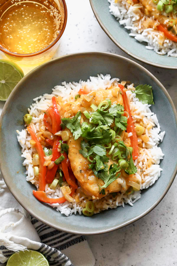 Thai-Inspired Coconut Cod - Dishing Out Health