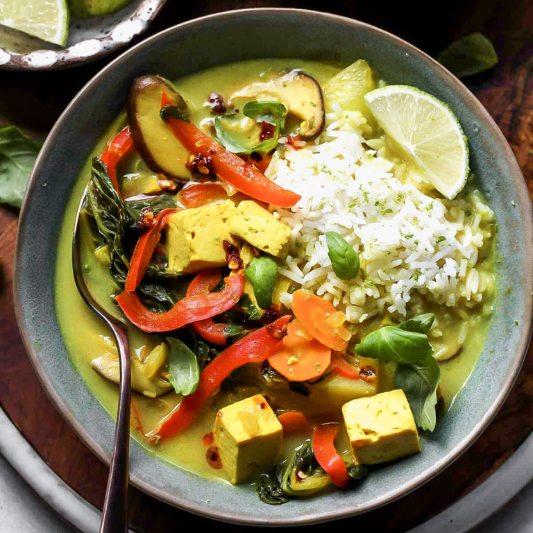 Thai Vegetable Soup - Dishing Out Health