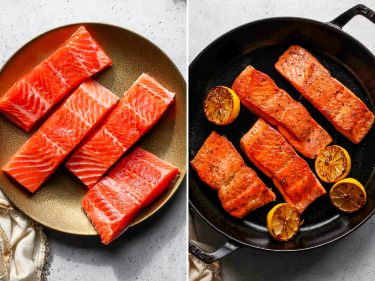 Pan-Seared Trout with Old Bay Remoulade - Dishing Out Health