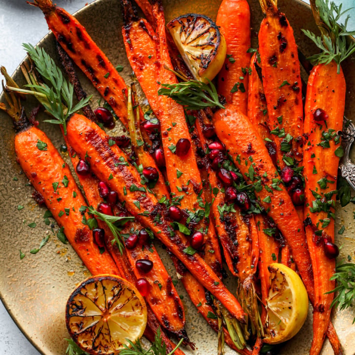 Carrot Salad with Citrus Miso-Ginger Dressing - Dishing Out Health