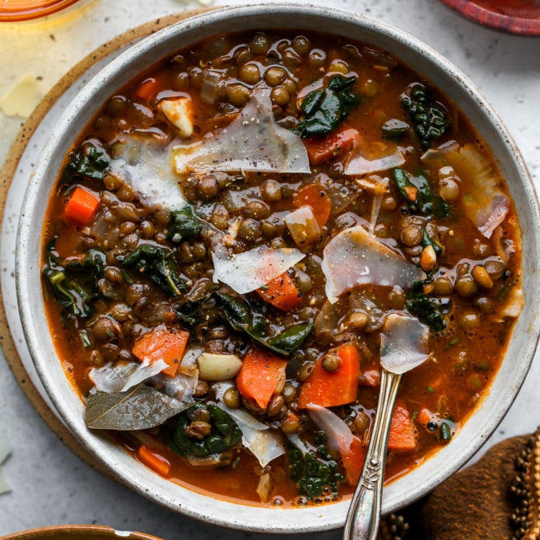 The Best Lentil Soup Recipe - Dishing Out Health
