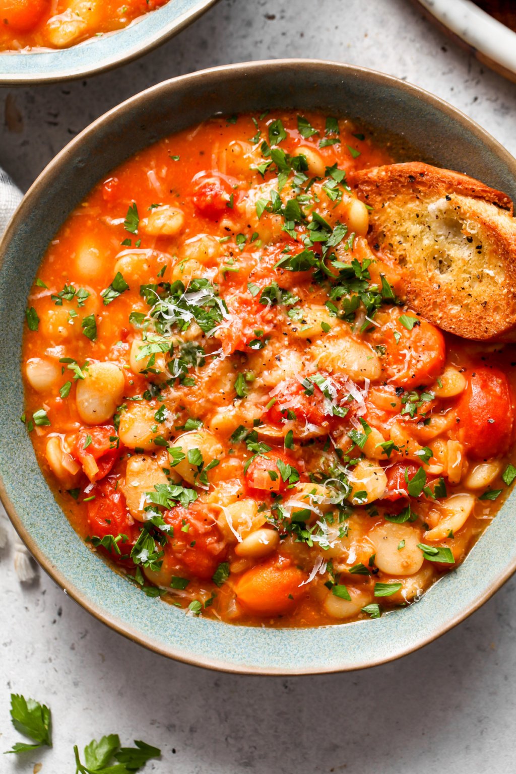 Tomato and Butter Bean Stew - Dishing Out Health