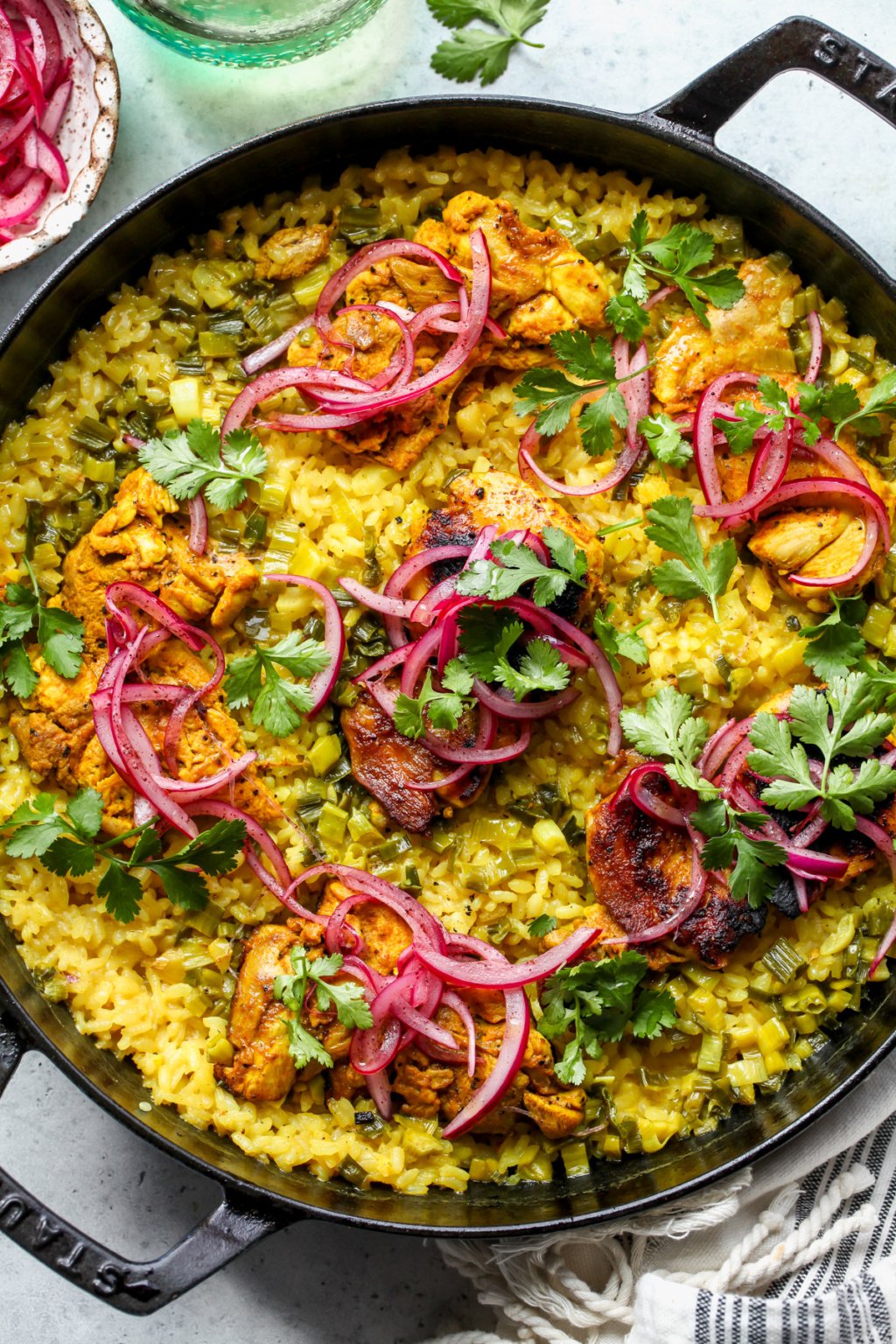 One Pot Turmeric Chicken and Rice - Dishing Out Health