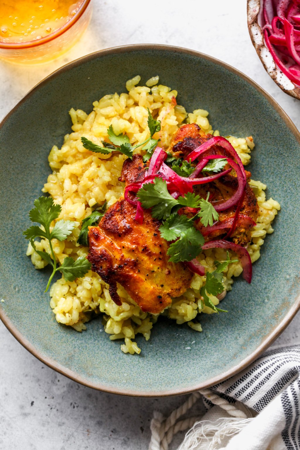 One Pot Turmeric Chicken and Rice - Dishing Out Health