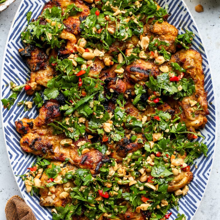 Curried Chicken Thighs - Dishing Out Health