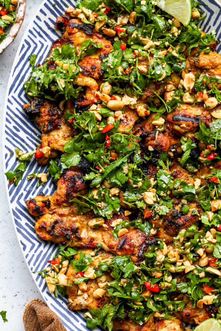 Curried Chicken Thighs - Dishing Out Health