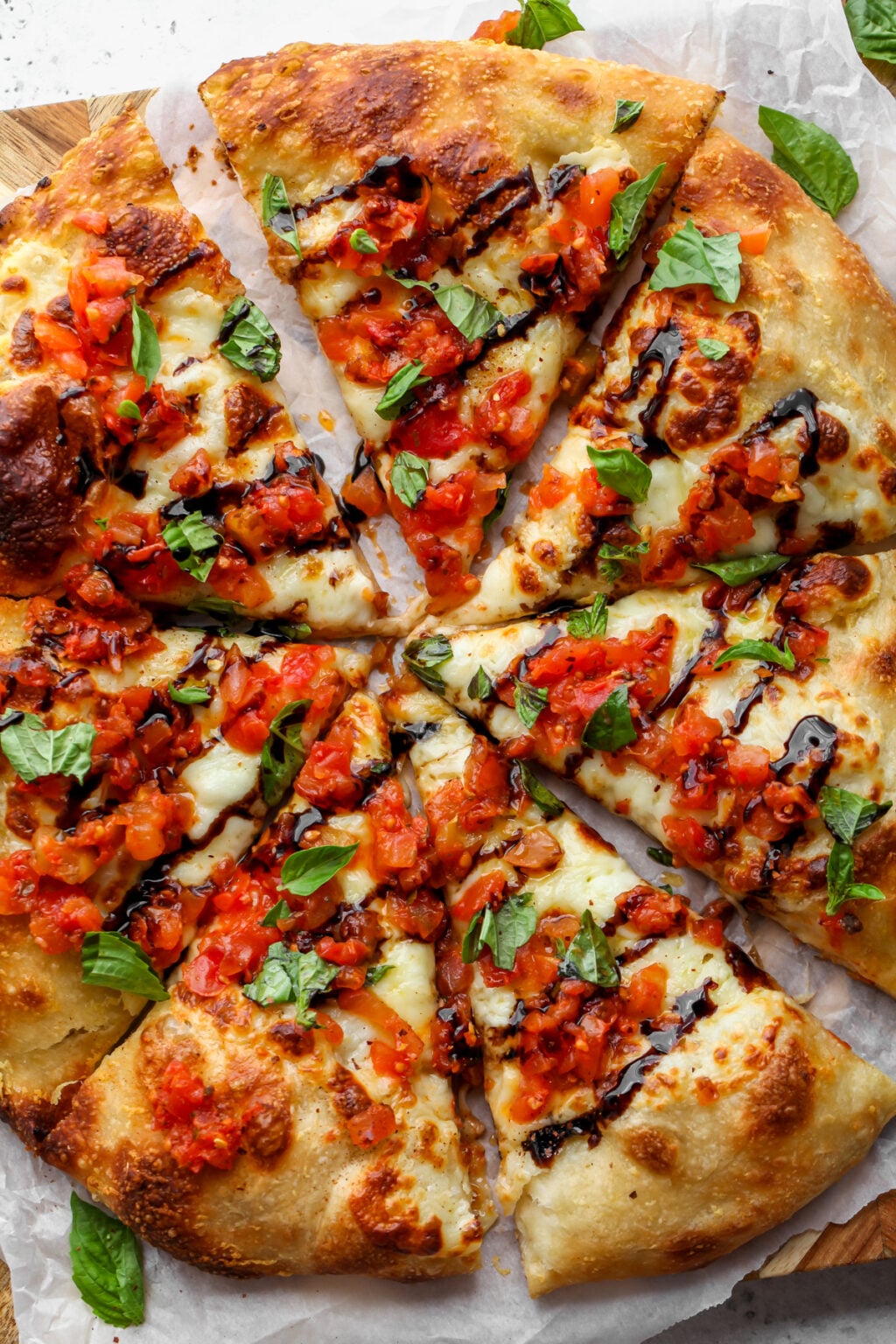 Bruschetta Pizza - Dishing Out Health