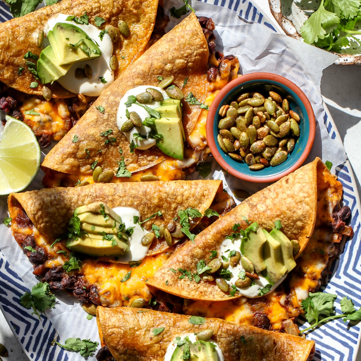 Chipotle Shrimp Tacos with Avocado-Mango Salsa - Dishing Out Health