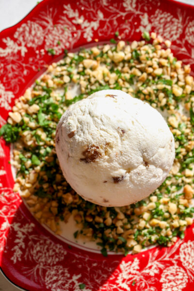 Easy Cheese Ball with Walnuts - Dishing Out Health