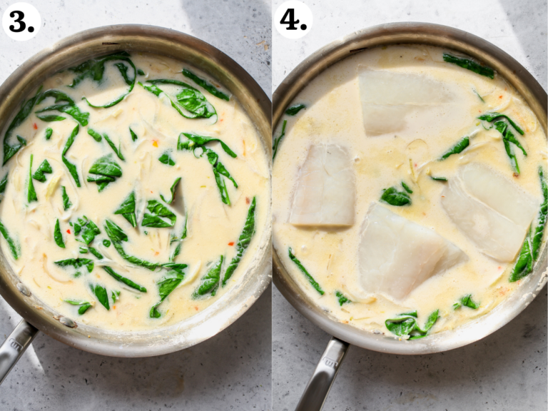 Thai Coconut Poached Fish - Dishing Out Health